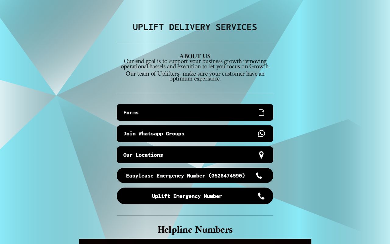 Uplift Operations
